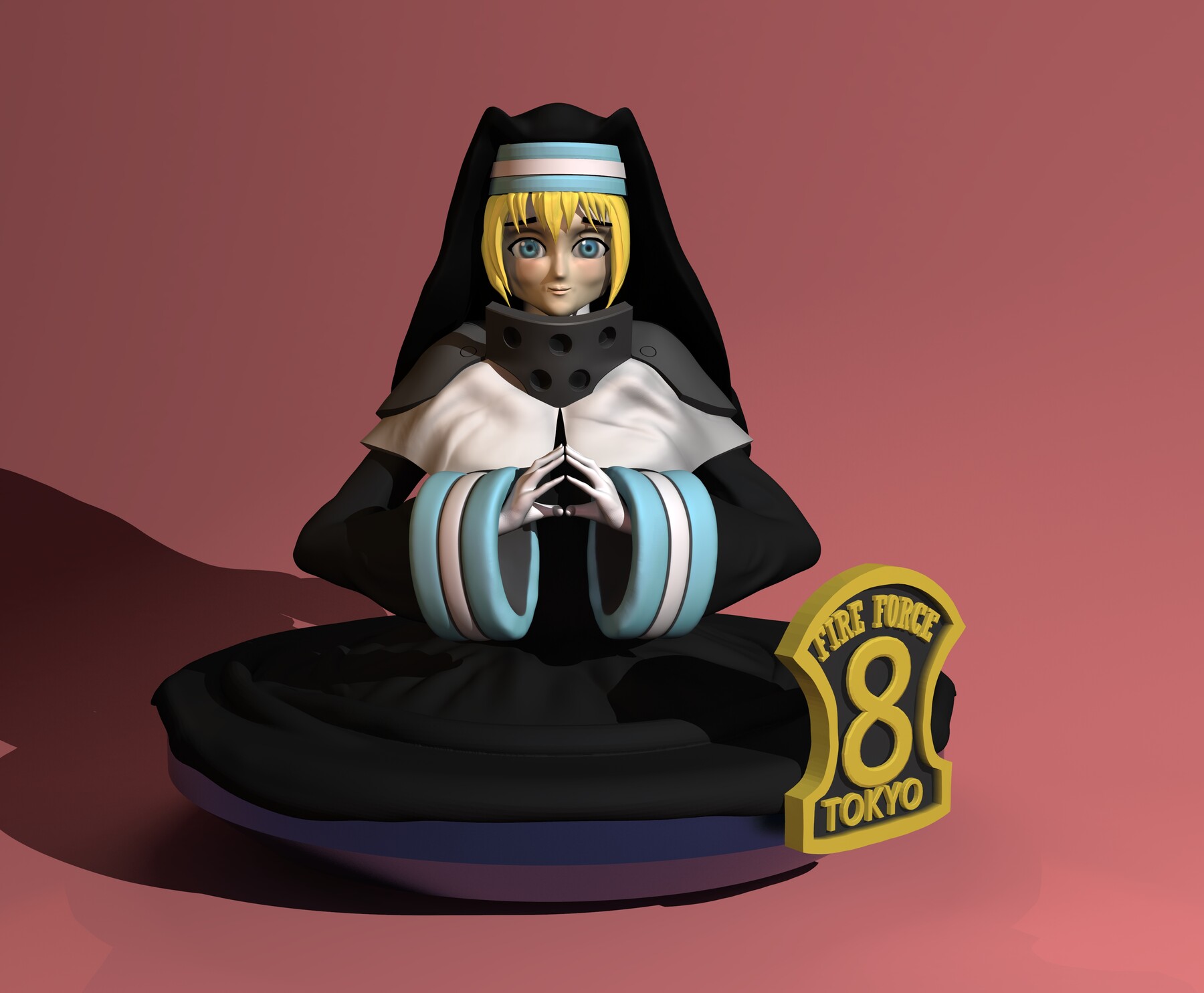 KANKULOV MAKSYM - Airisu (Fire Force) 3d print model