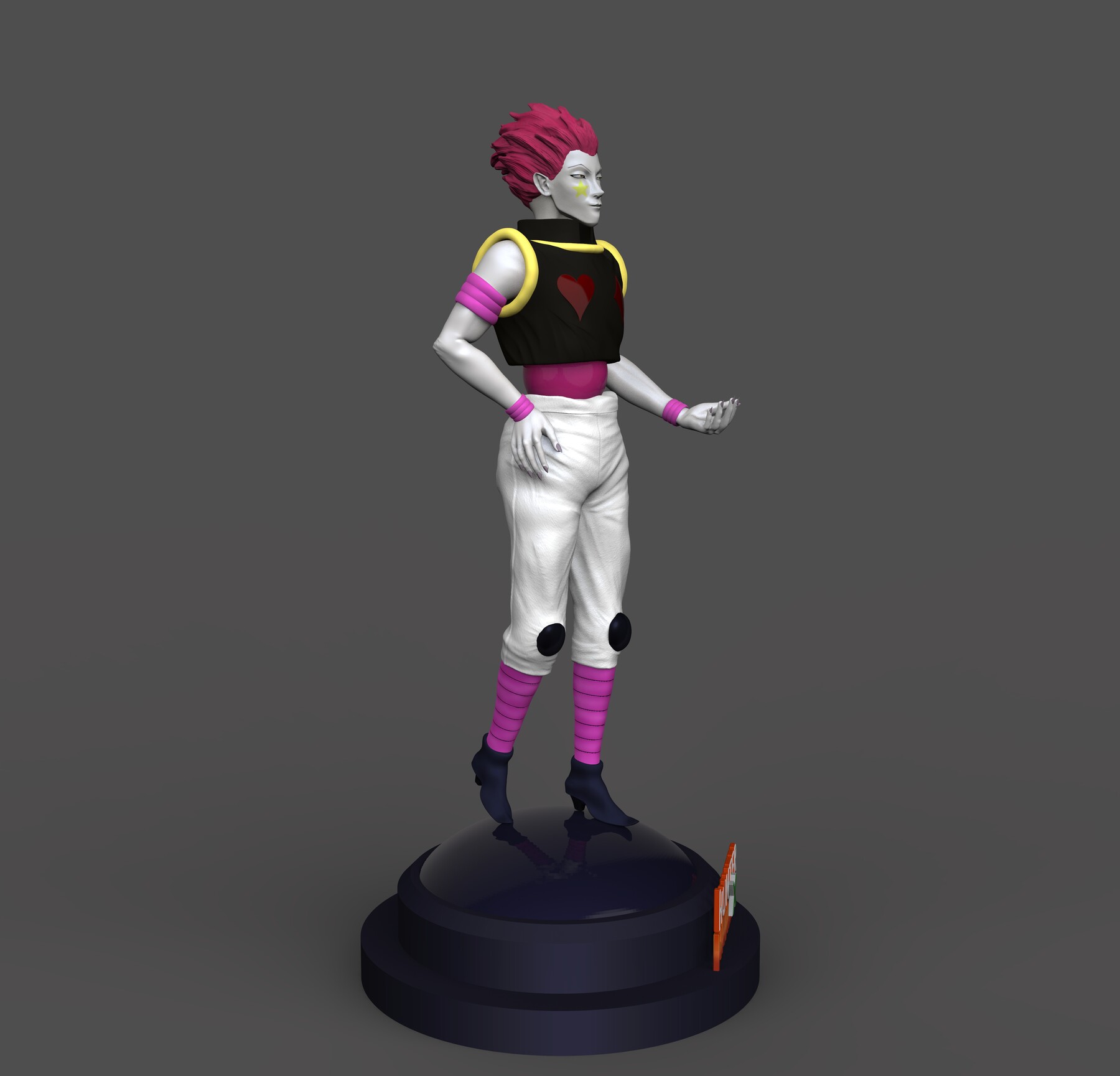 ArtStation - Hisoka (hunter x hunter) 3d print model | Resources