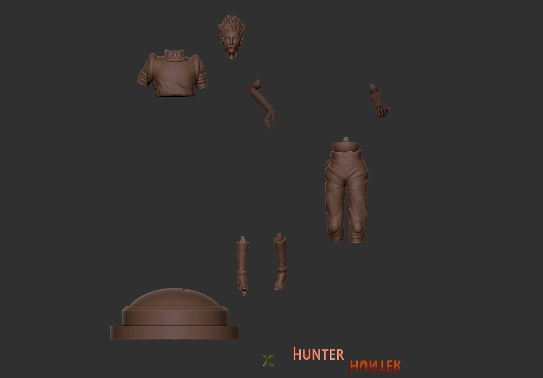 ArtStation - Hisoka (hunter x hunter) 3d print model | Resources