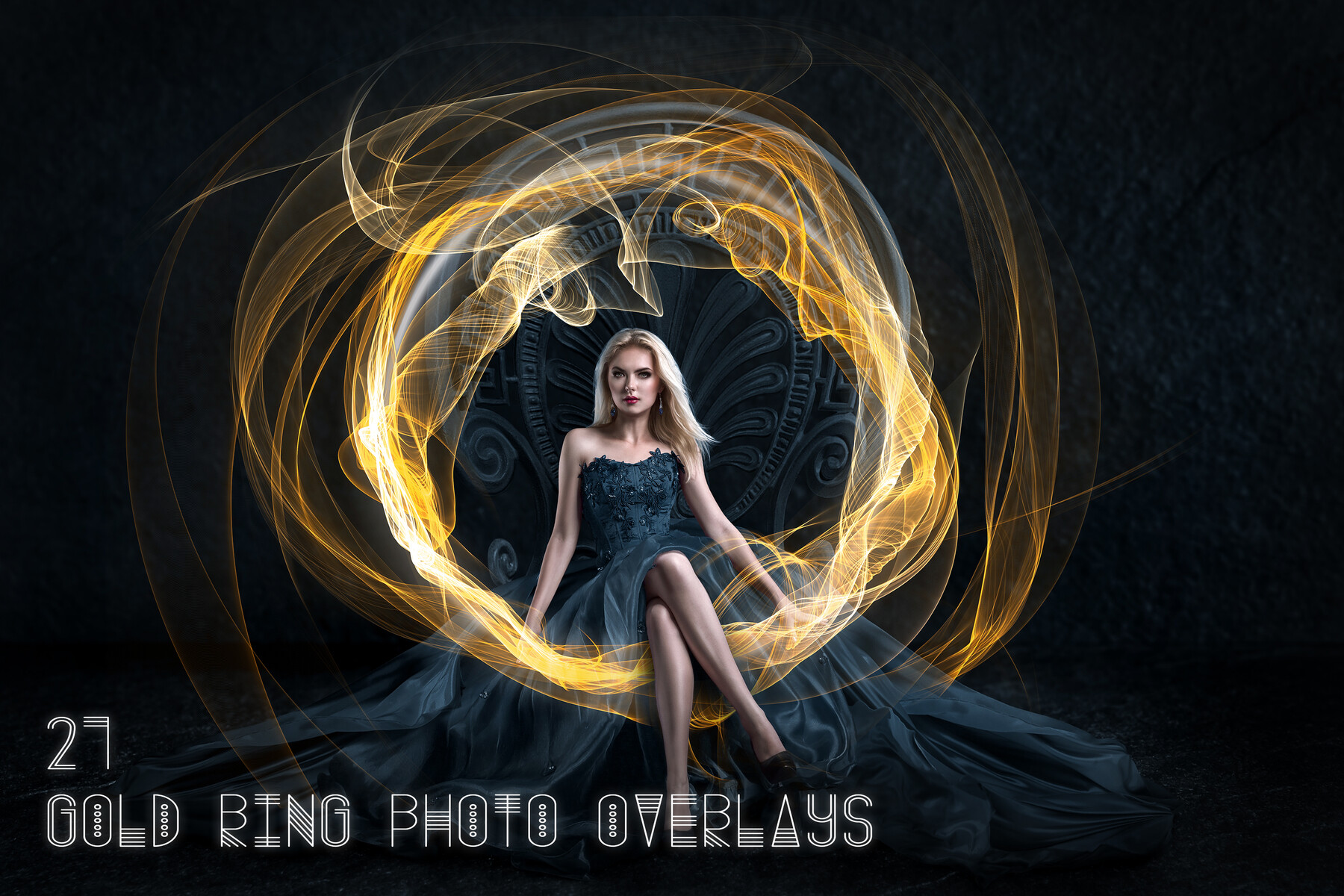 ArtStation - 109 Magic Ring Photo Overlays Pack | Resources
