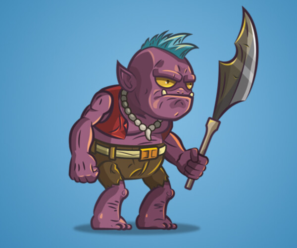 ArtStation - Dungeon Guard 2D Character Sprite | Game Assets