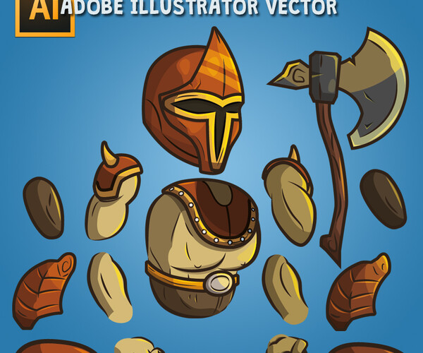 ArtStation - The Executioner 2D Character Sprite | Game Assets