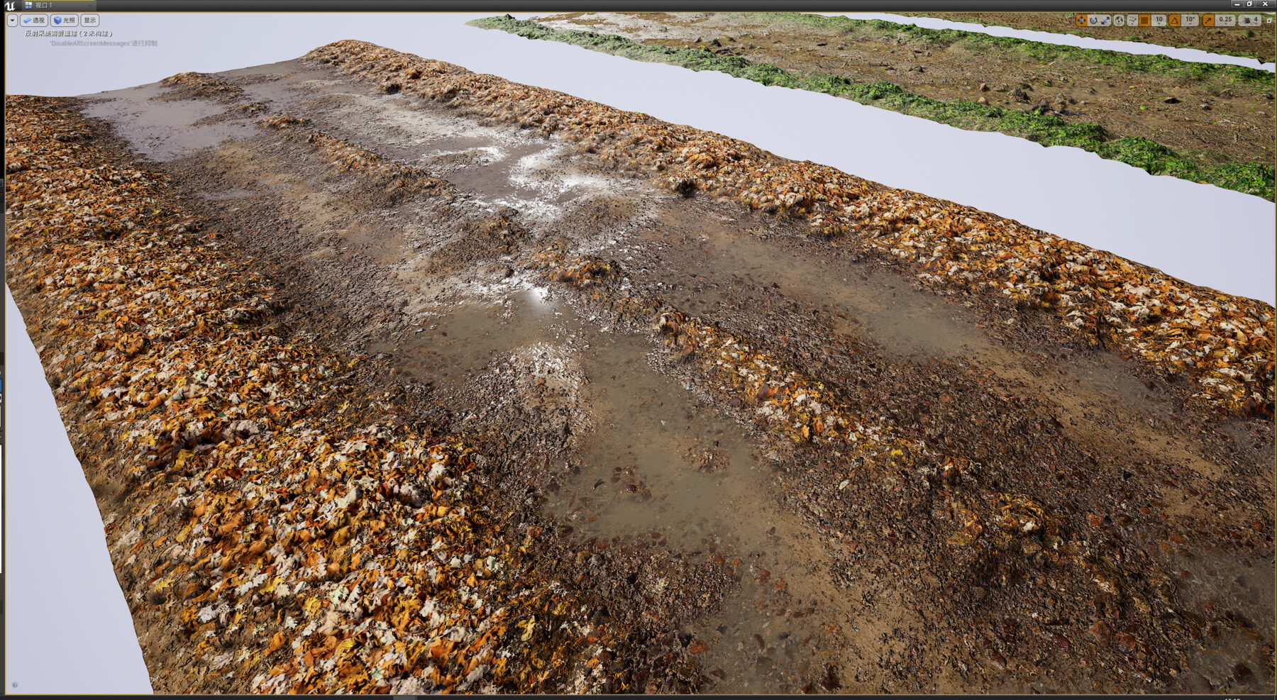 ArtStation - 15 sets of road textures supporting PBR vertex painting ...