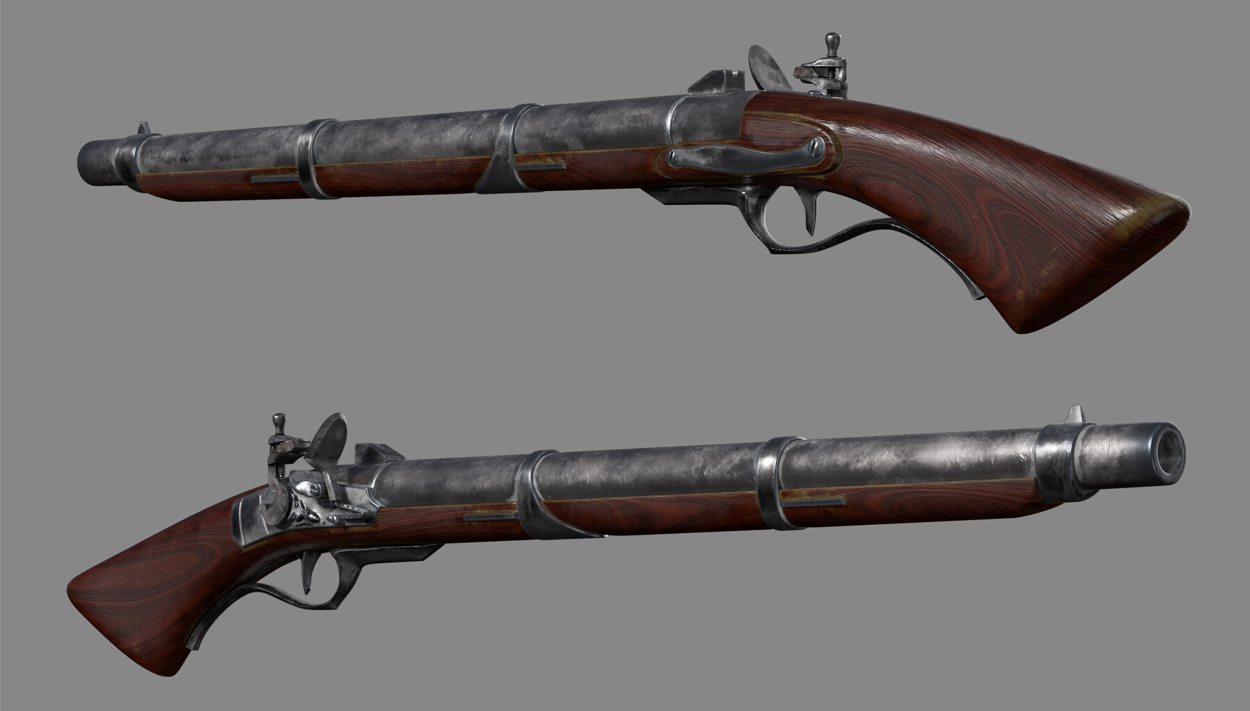 ArtStation - Gun musket | Resources