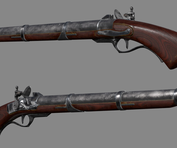 ArtStation - Gun musket | Resources