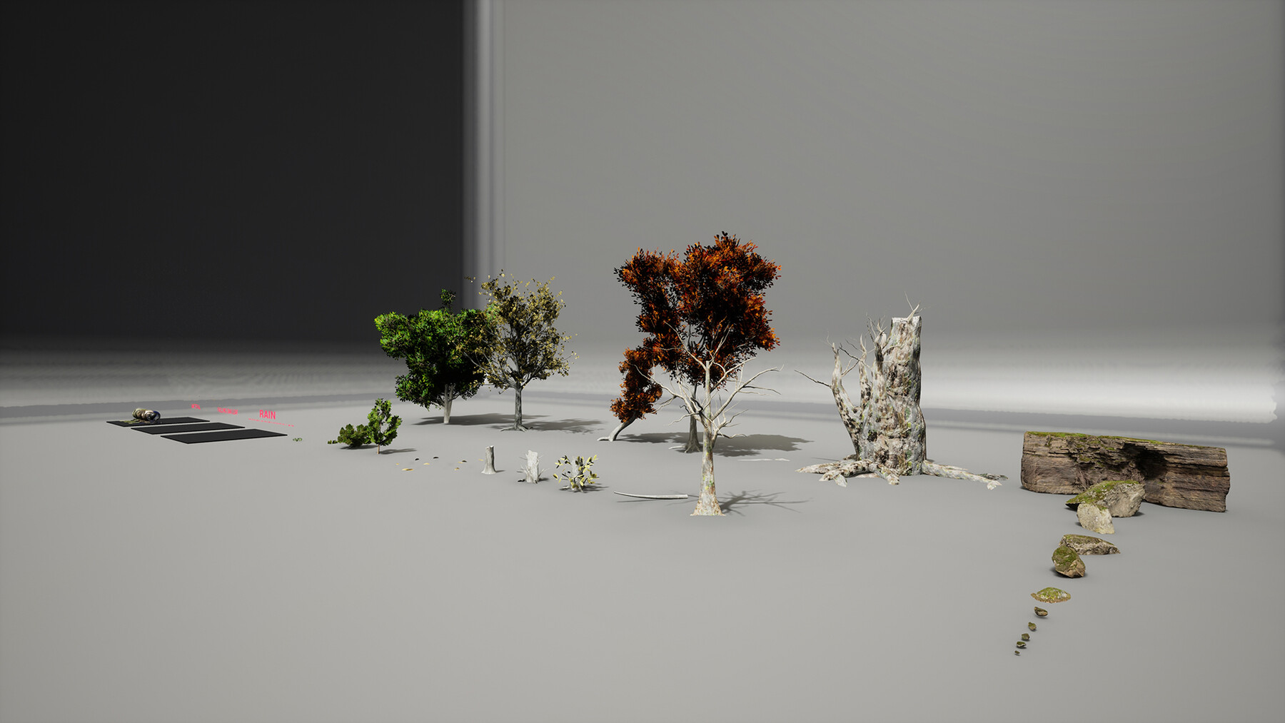 ArtStation - Oke Tree Starterpack_UE4 | Game Assets