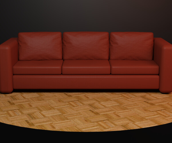 ArtStation - 3D Model Couch | Resources