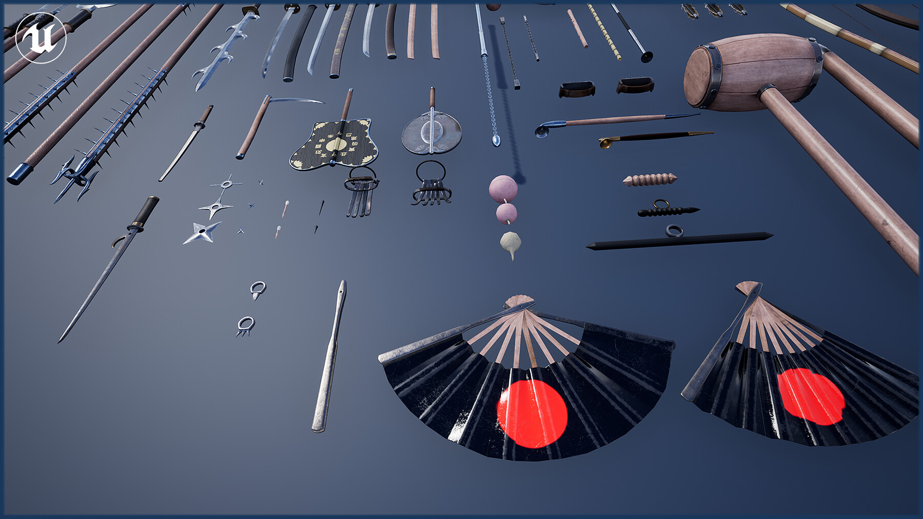 ArtStation - Japanese Weapon Collection 2 | Game Assets