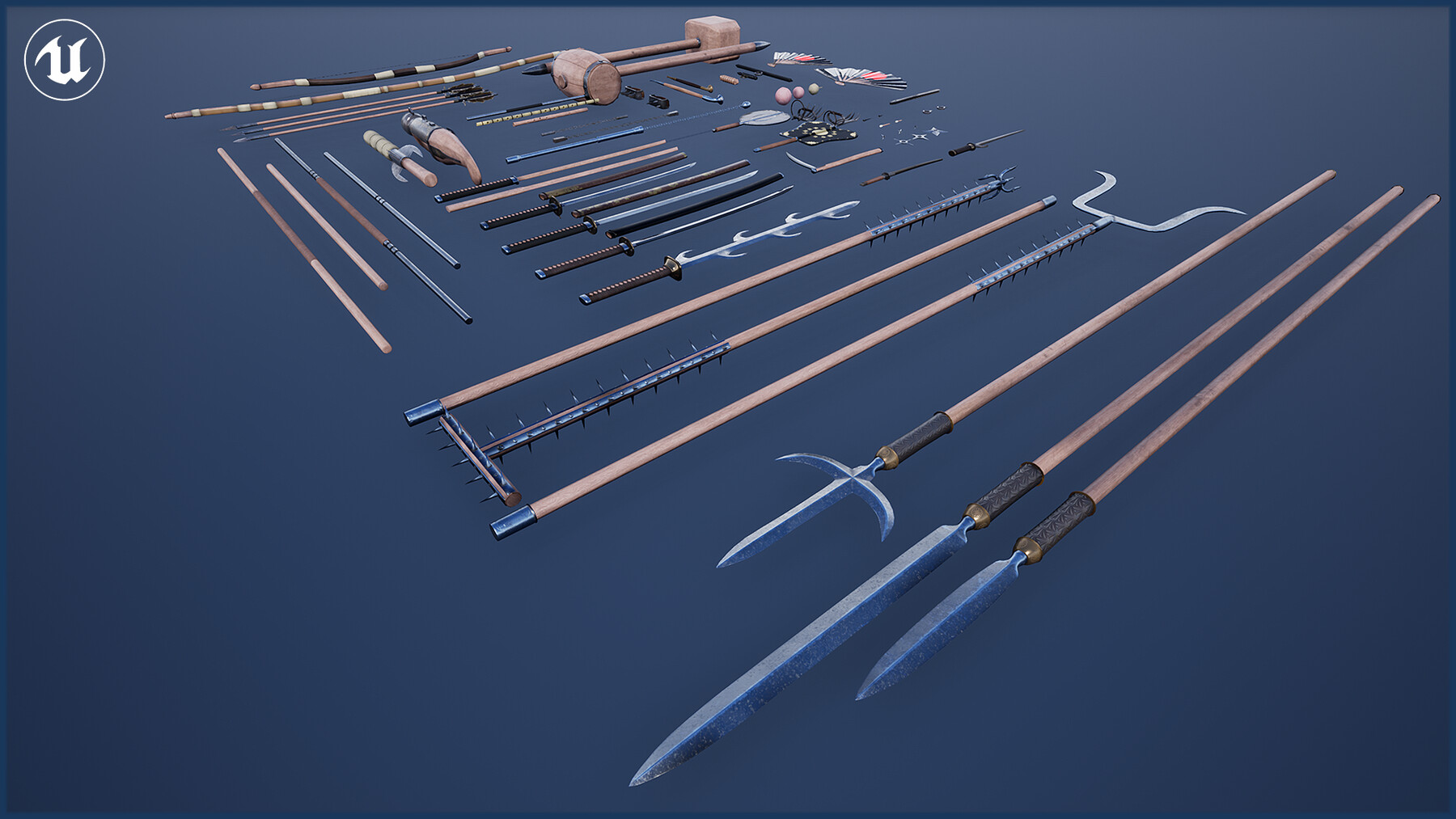 ArtStation - Japanese Weapon Collection 2 | Game Assets