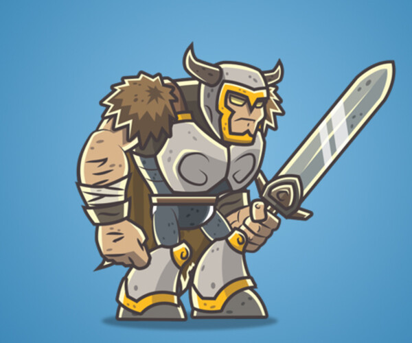 ArtStation - Dungeon Boss 2D Character Sprite | Game Assets
