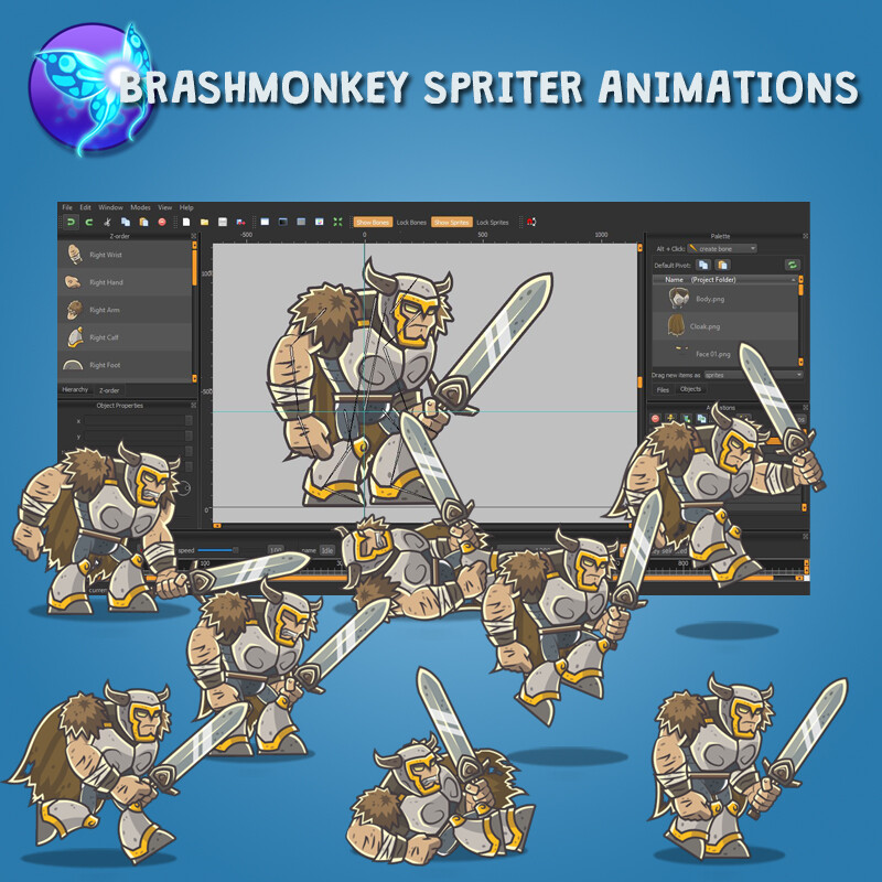 ArtStation - Dungeon Boss 2D Character Sprite | Game Assets