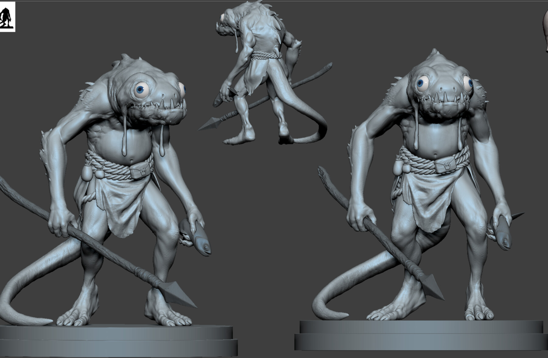 ArtStation - Murloc highpoly | Resources