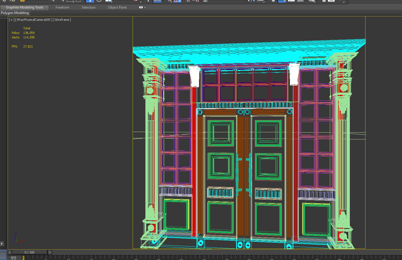 ArtStation - Entrance Door 3D Model | Resources