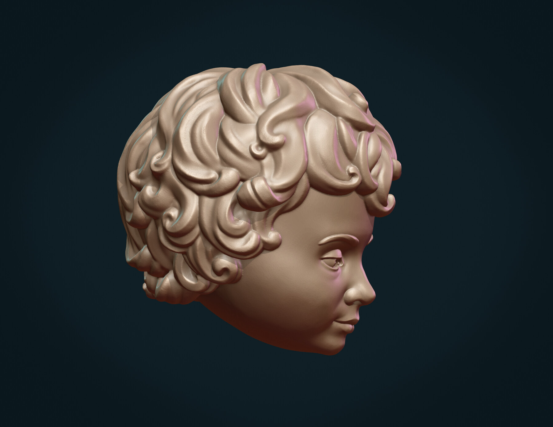 ArtStation - Child Head I | Resources