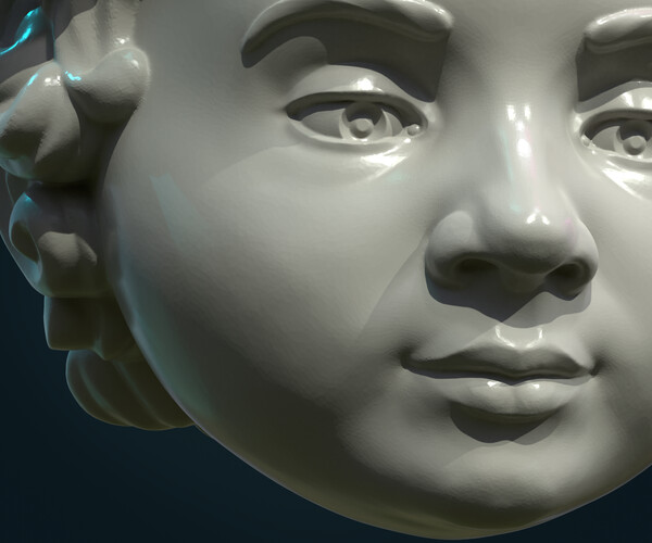 ArtStation - Child Head I | Resources