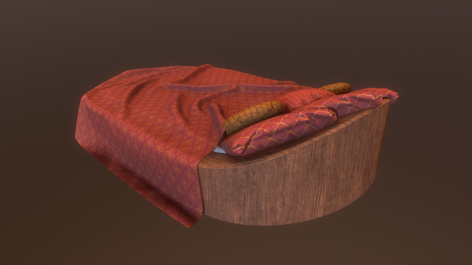 ArtStation - Fantasy Bed | Game Assets