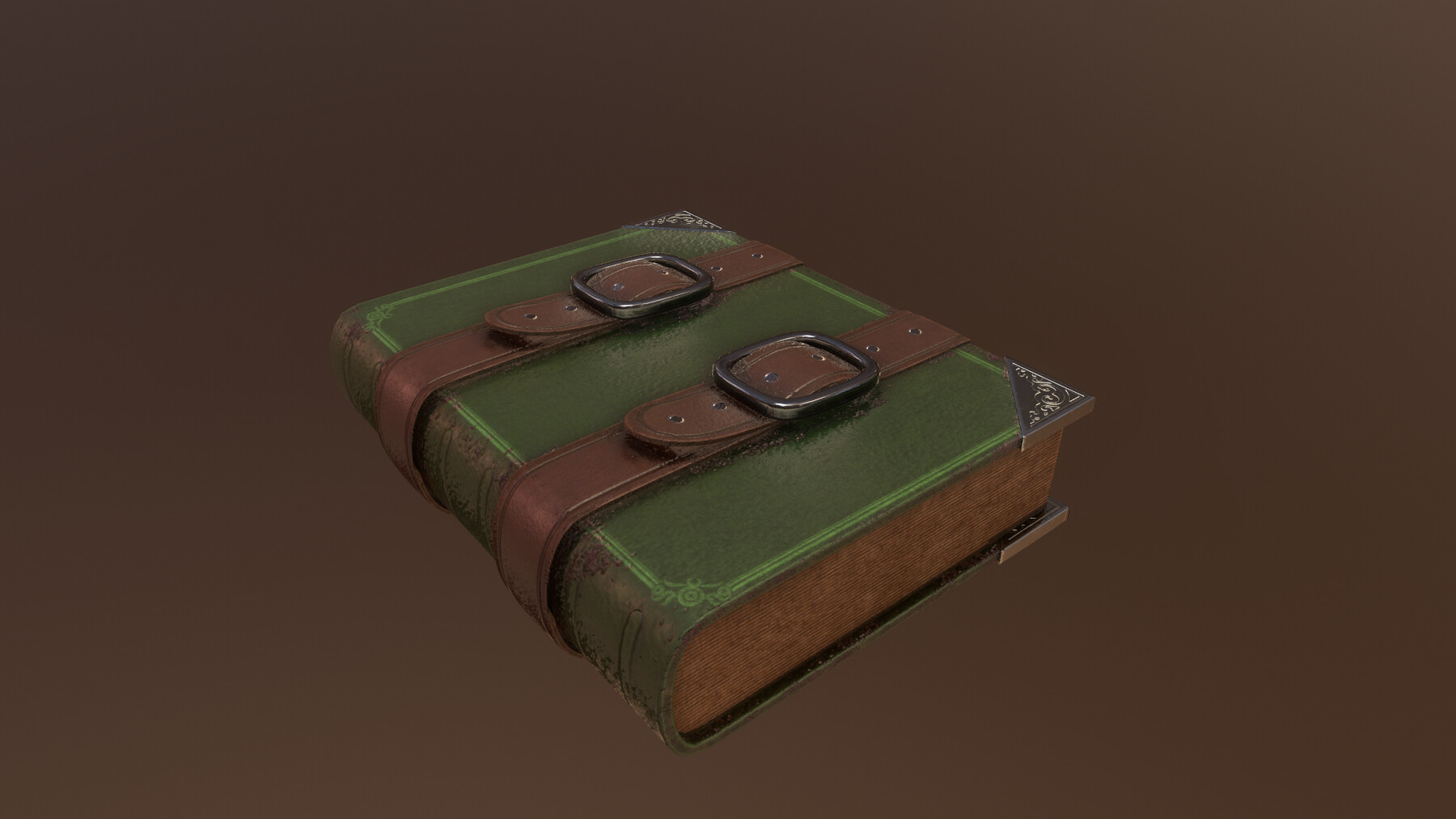 ArtStation - Leather Book | Game Assets