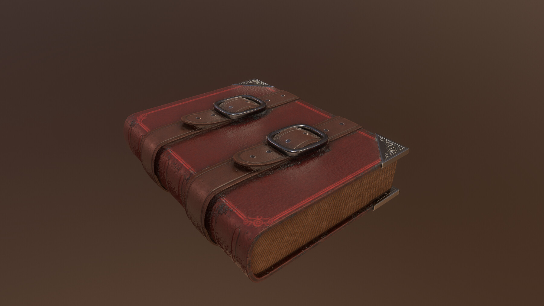ArtStation - Leather Book | Game Assets