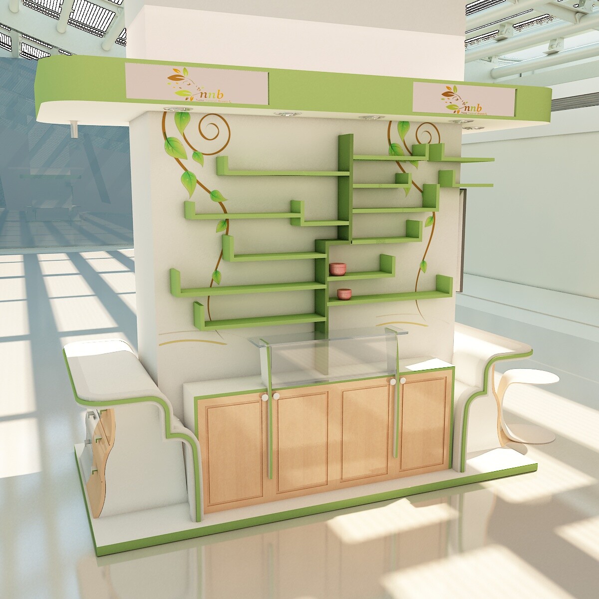 ArtStation - 3D Kiosk model | Resources