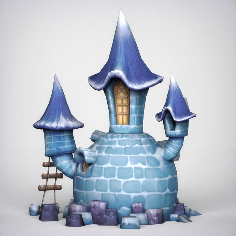 ArtStation - Fantasy Igloo | Game Assets