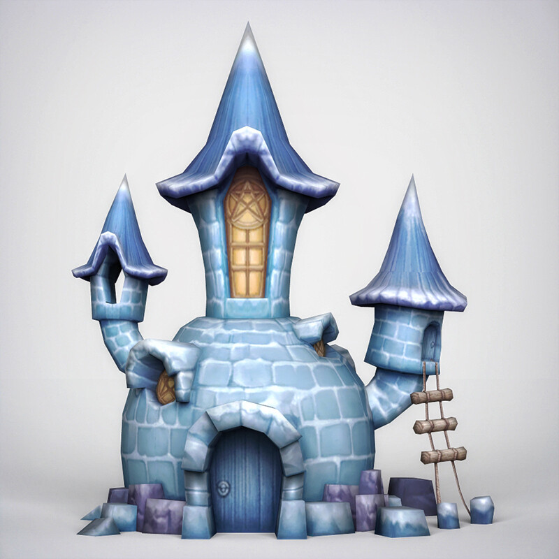 ArtStation - Fantasy Igloo | Game Assets