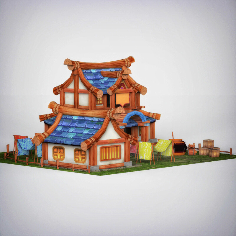 ArtStation - Fantasy House | Game Assets