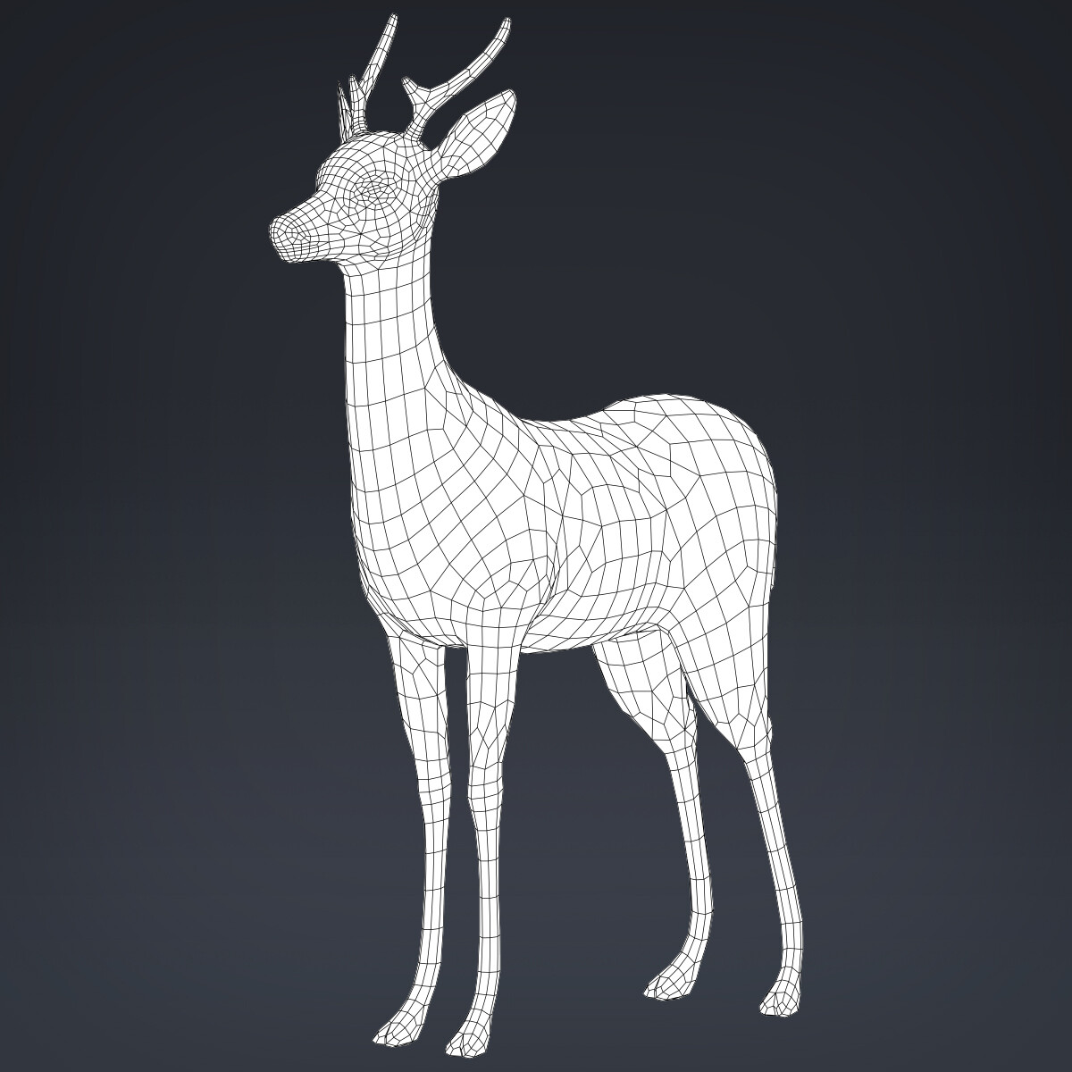 ArtStation - Realistic Deer | Game Assets
