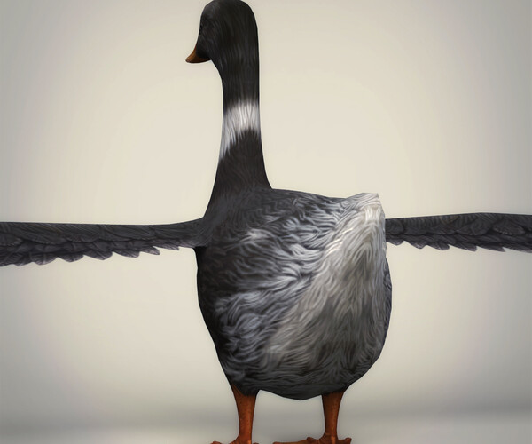 ArtStation - Low Poly Realistic Duck | Game Assets