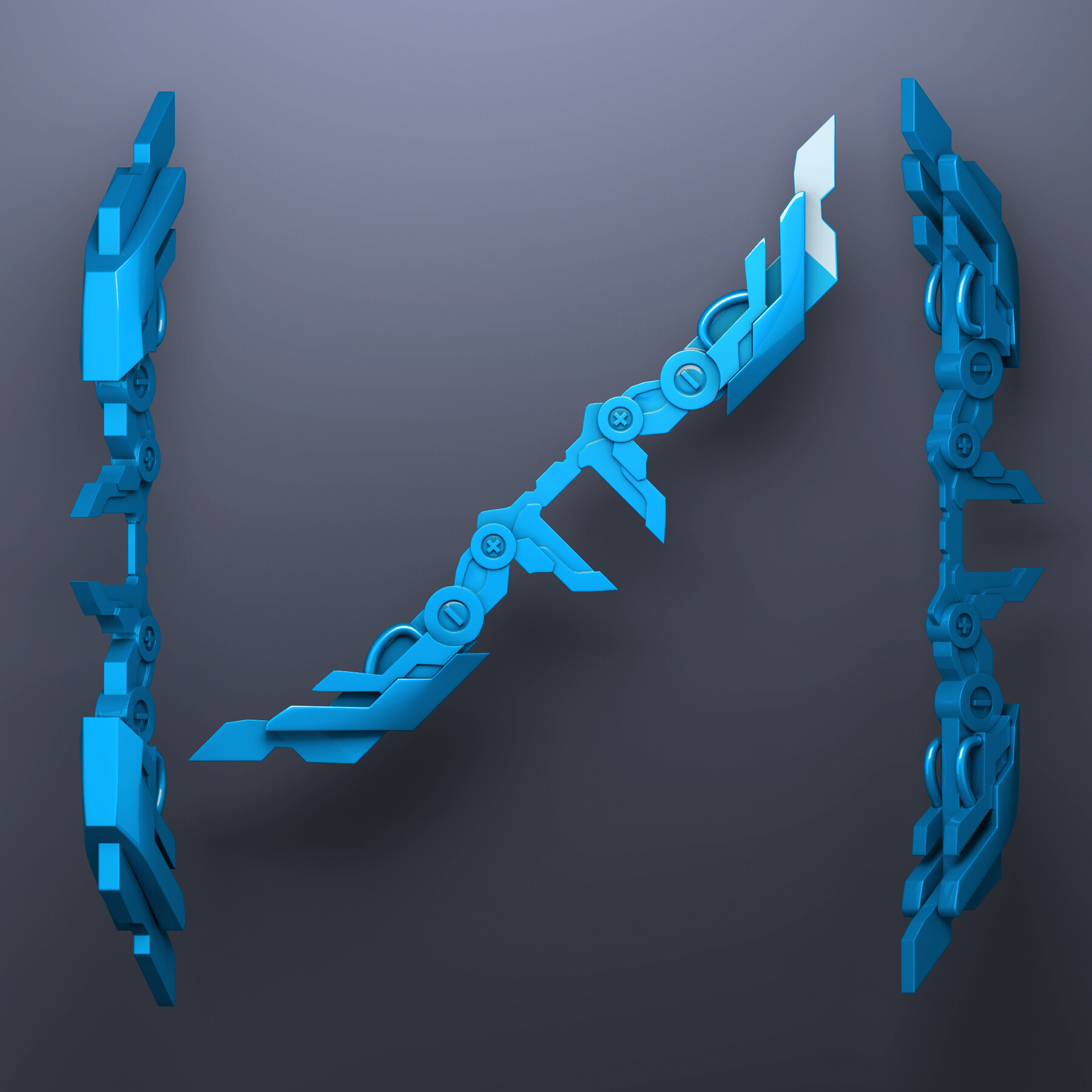 ArtStation - Project:Ashe's Bow 3d Model | Game Assets