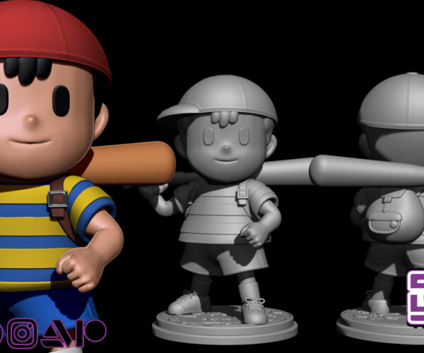 ArtStation - Ness - EarthBound | Resources