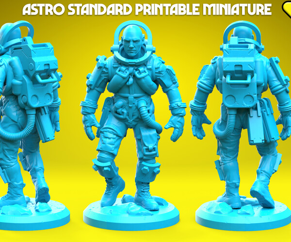ArtStation - ASTRO printable model | Resources