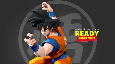 ArtStation - Son Goku - Ready to fight | Resources