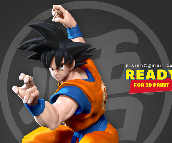 ArtStation - Son Goku - Ready to fight | Resources