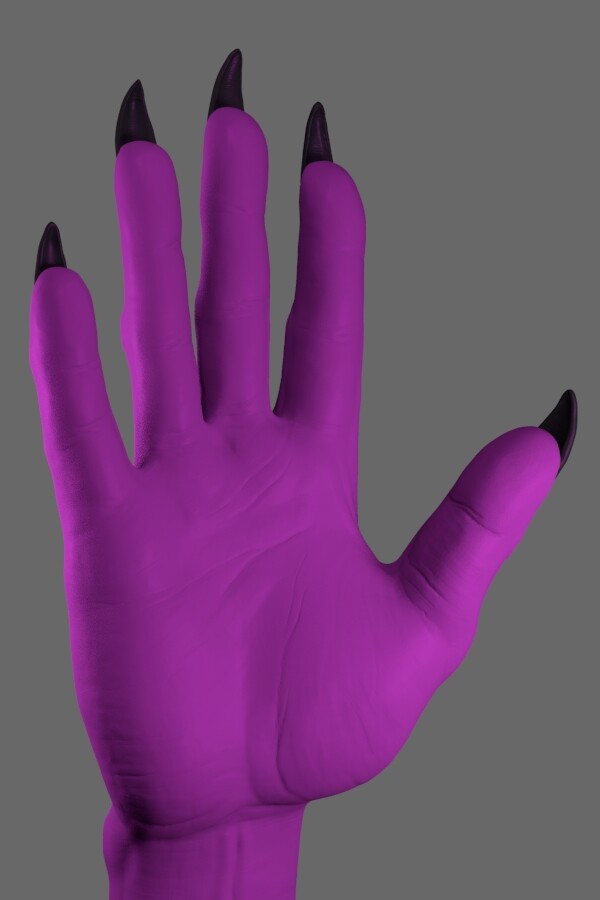ArtStation - Hand Demon BaseMesh | Resources