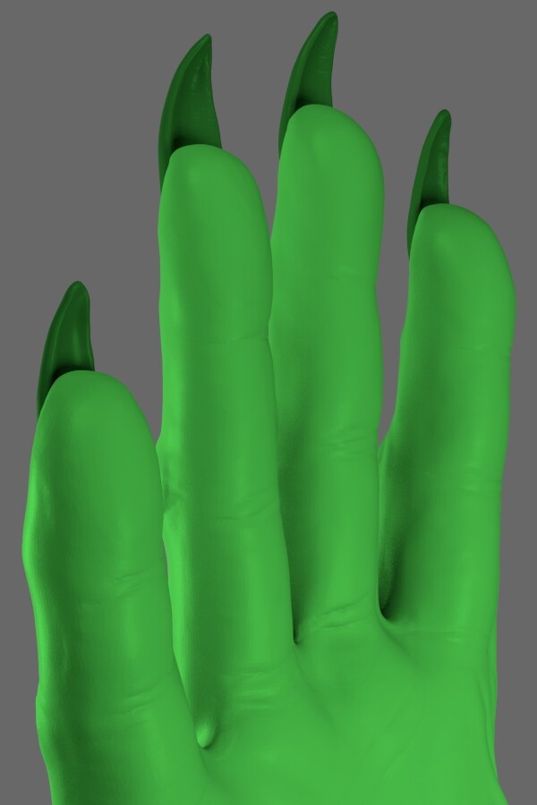 ArtStation - Hand Demon BaseMesh | Resources