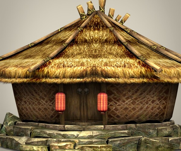 ArtStation - Fantasy Hut | Game Assets
