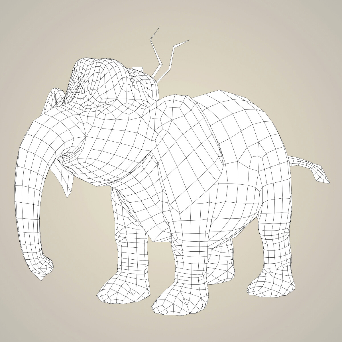 ArtStation - Cartoon Elephant | Game Assets