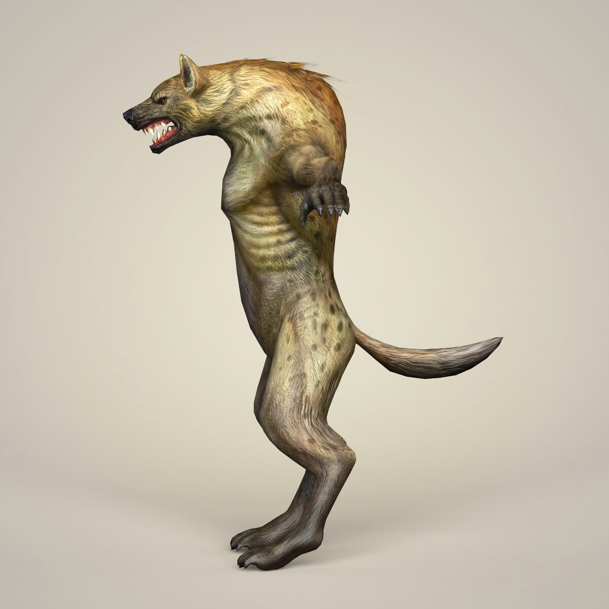 ArtStation - Game Ready Fantasy WereWolf | Game Assets