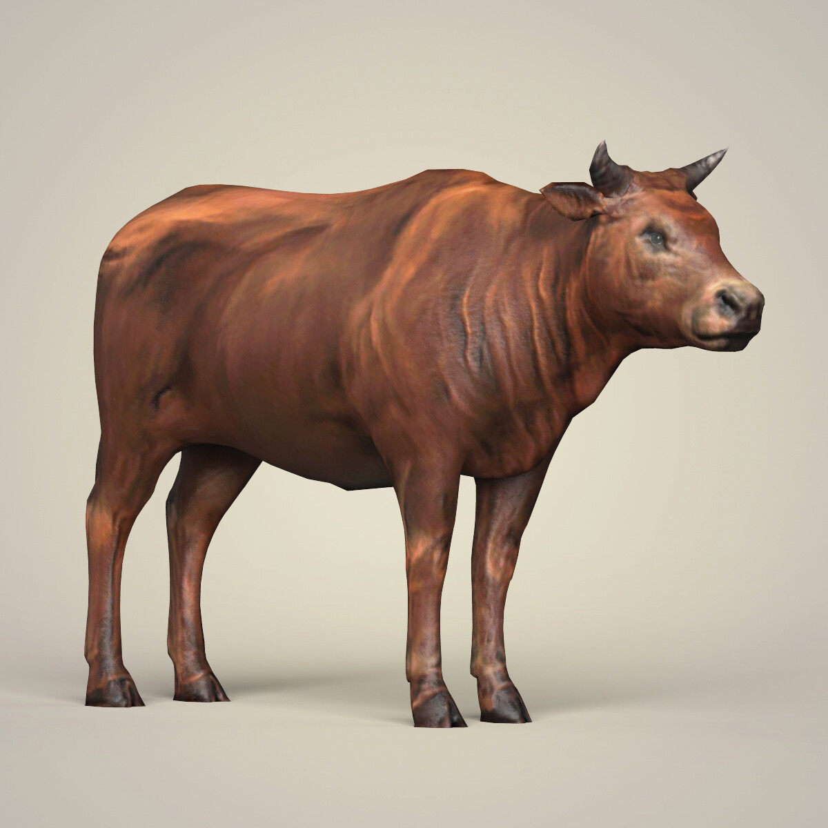 ArtStation - Game Ready Bull | Game Assets