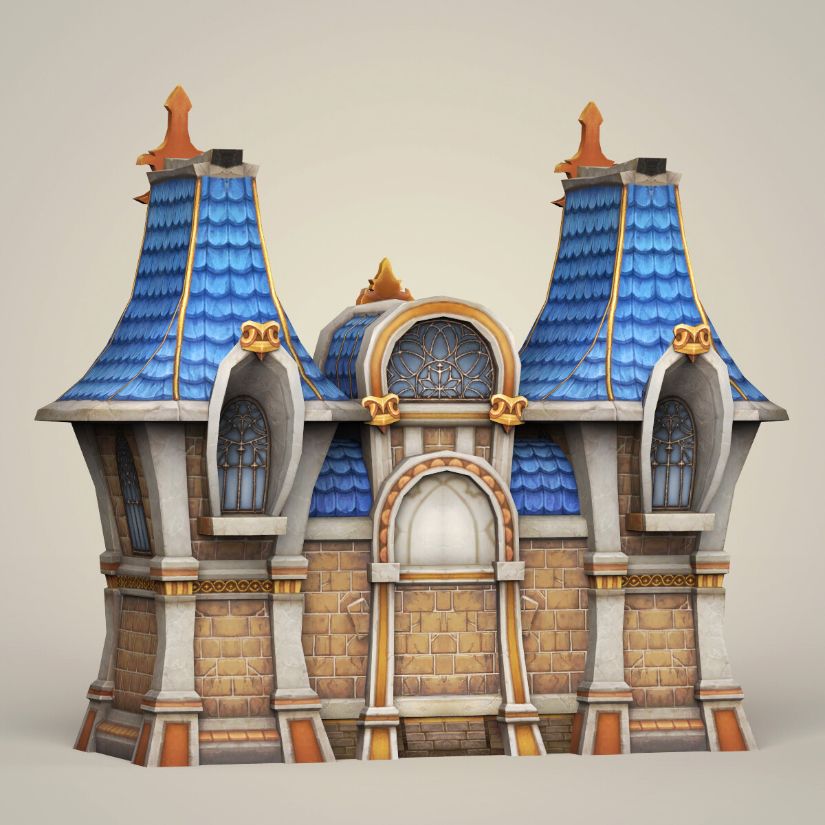 ArtStation - Game Ready Fantasy Church | Game Assets