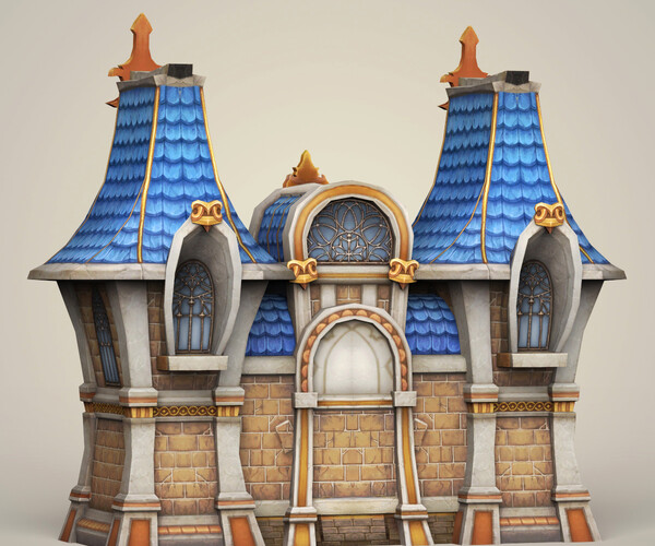 ArtStation - Game Ready Fantasy Church | Game Assets