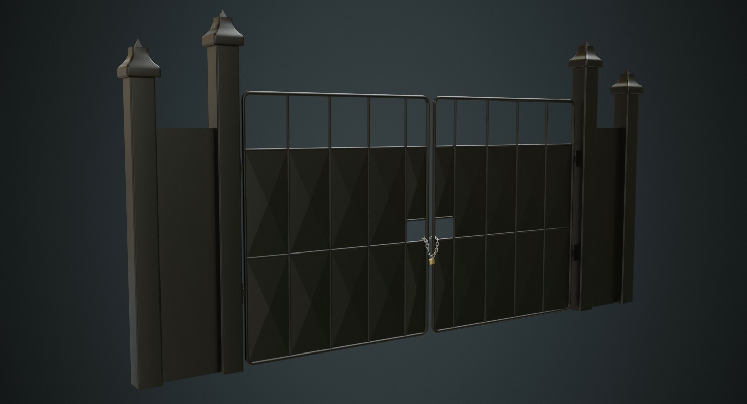 ArtStation - Gate 3A | Game Assets