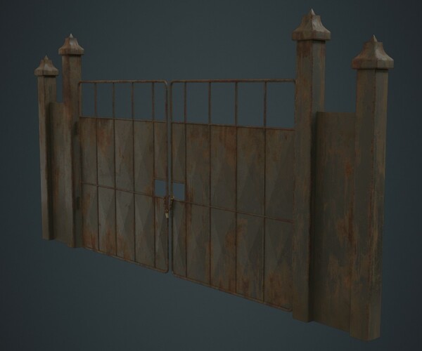 ArtStation - Gate 3B | Game Assets