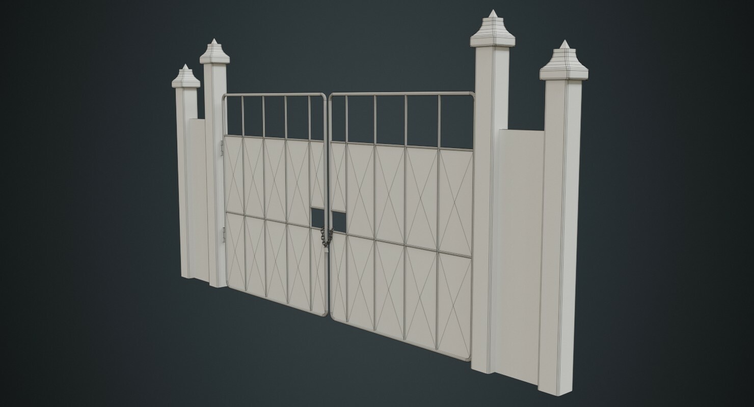 ArtStation - Gate 3B | Game Assets