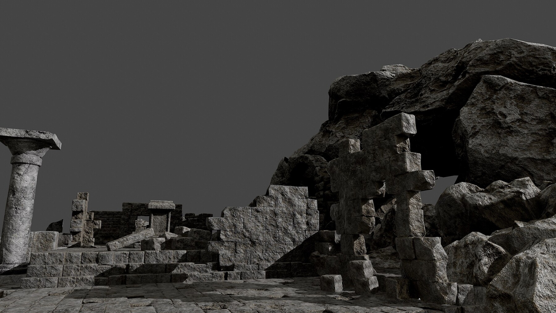 ArtStation - Ancient Ruin Pack | Game Assets