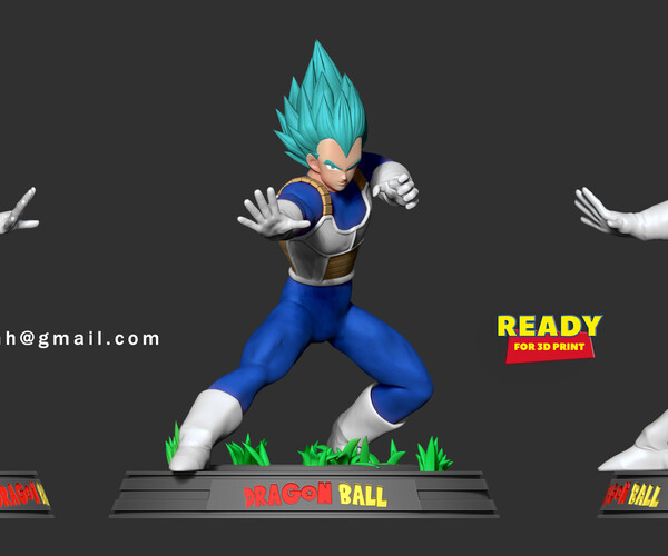 ArtStation - Vegeta - Ready to fight | Resources