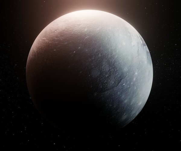 ArtStation - Photorealistic Pluto 8k Textures 3D Model | Game Assets