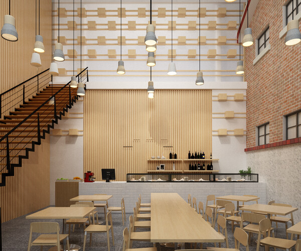 ArtStation - Architecture | Interior Design for Shop #2 || Alpha ...