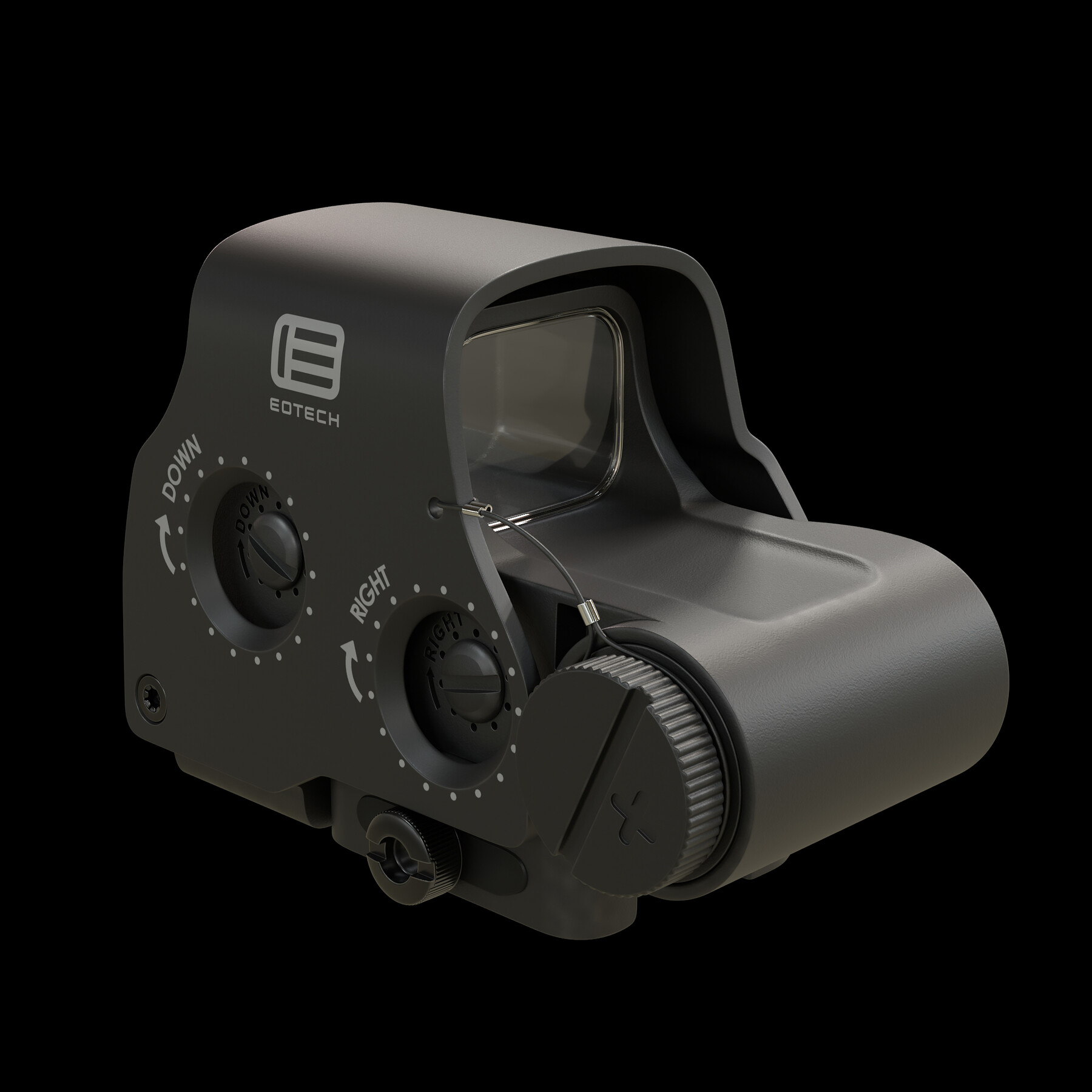 ArtStation - Eotech HWS Exps3 Holographic Weapon Sigh | Resources