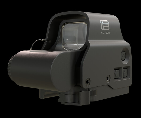ArtStation - Eotech HWS Exps3 Holographic Weapon Sigh | Resources